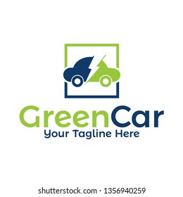 Green Car Logo Stock Vector (Royalty Free) 1356940259
