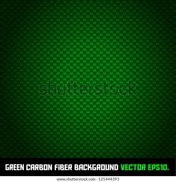 Green Carbon Fiber Background Vector Eps10 Stock Vector (Royalty Free ...