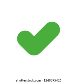 Green Check Mark Icon Ok Symbol Stock Vector (Royalty Free) 1248895426 ...
