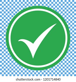 Green Checklist Icon Chec Mark Icon Stock Vector (Royalty Free) 1349902292