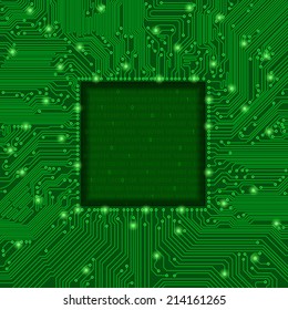 Circuit Board Electronic Motherboard Lines Dots 库存矢量图（免版税）2111911331 ...