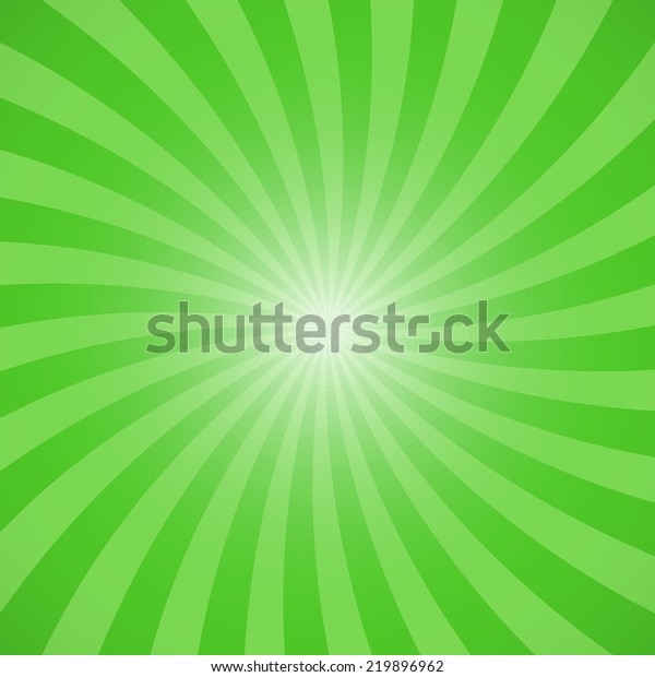 Green Color Burst Background Stock Vector (Royalty Free) 219896962 ...