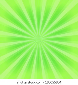 Green Color Burst Background Vector Illustration Stock Vector (Royalty ...