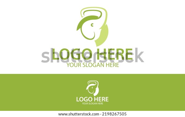 Green Color Negative Space Circle Big Stock Vector (Royalty Free ...