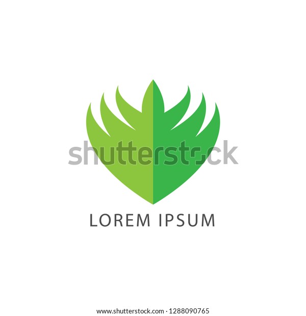 Green Company Logo Vector Design Template Stock Vector (Royalty Free ...
