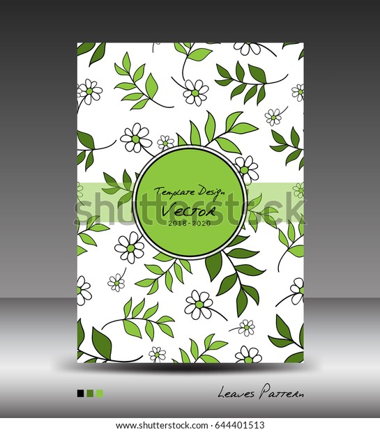 Green Cover Design Annual Report Vector Stock Vector (Royalty Free ...