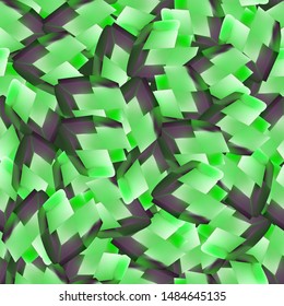 Green Diamond Shape Seamless Pattern Background Stock Vector (Royalty ...