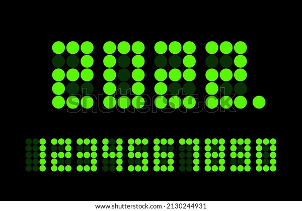 176 7 Segment Fonts Images, Stock Photos & Vectors | Shutterstock