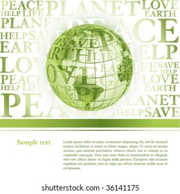 Green Earth Design Stock Vector (Royalty Free) 36141175 | Shutterstock