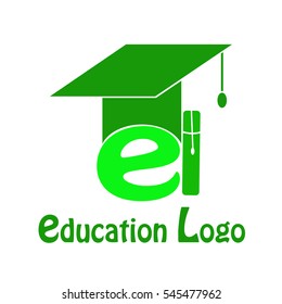 Green Education Logo Stock Vector (Royalty Free) 545477962 | Shutterstock