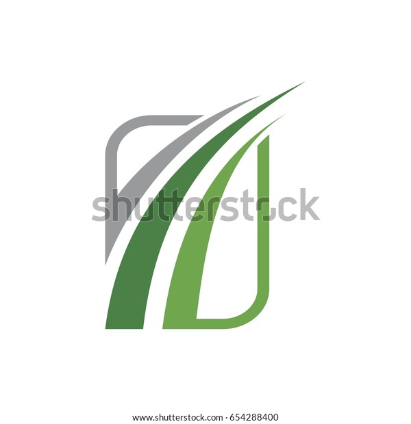 Green Financial Logo Stock Vector (Royalty Free) 654288400 | Shutterstock