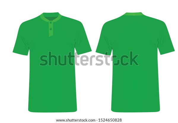 Green Forge Polo Shirt Vector Illustration Stock Vector (Royalty Free ...