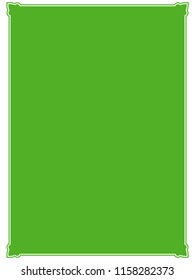 Green Frame Border Label Sign Vector Stock Vector (Royalty Free ...