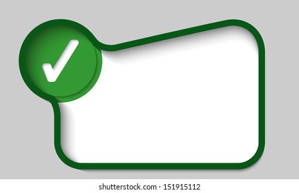 Green Frame Check Box Stock Vector (Royalty Free) 151915112 | Shutterstock
