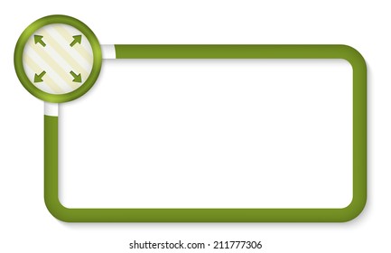 Green Frame Text Tree Symbol: เวกเตอร์สต็อก (ปลอดค่าลิขสิทธิ์ ...
