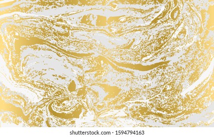 Green Gold Ripple Agate Background Golden Stock Vector (Royalty Free ...