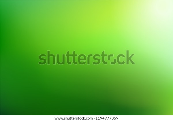 Green Gradient Background Abstract Nature Blurred Stock Vector (Royalty ...