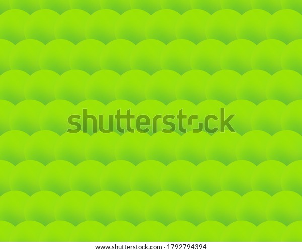 Green Gradient Circles Background Seamless Pattern Stock Vector ...