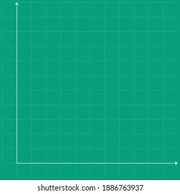 Green Graph Paper White Graph Lines Stock Vector (Royalty Free ...