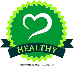 Green Healthy Logo Stock Vector (Royalty Free) 676808761 | Shutterstock