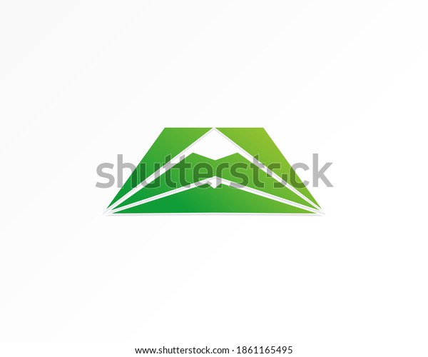 Green Icon Logo Design Template Stock Vector (Royalty Free) 1861165495 ...