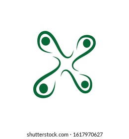 Green Icon Logo Vector Template Stock Vector (Royalty Free) 1617970627 ...