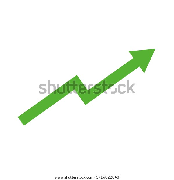 Flèches d'indication verte. Flèches vers le : image vectorielle de ...