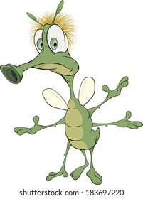 Green Insect Cartoon Stock Vector (Royalty Free) 184706948