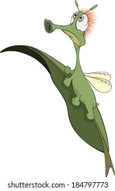Green Insect Cartoon Stock Illustration 188345141