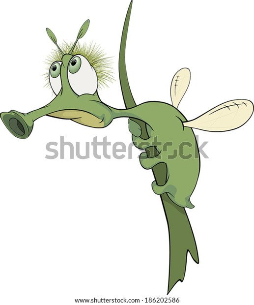 Green Insect Cartoon Stock Vector (Royalty Free) 186202586 | Shutterstock