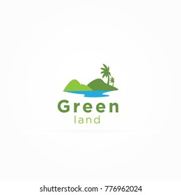 Green Island Logo Stock Vector (Royalty Free) 776962024 | Shutterstock