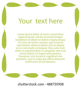 Nature Design Template A4 Size Green: เวกเตอร์สต็อก (ปลอดค่าลิขสิทธิ์ ...