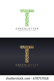 T Green Bubble Circle Dot Alphabet: เวกเตอร์สต็อก (ปลอดค่าลิขสิทธิ์ ...