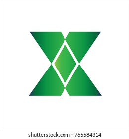 Green Letter X Logo Stock Vector (Royalty Free) 765584314 | Shutterstock