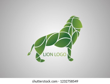 Green Lion Logo Vector Stock Vector (Royalty Free) 1232758549 ...