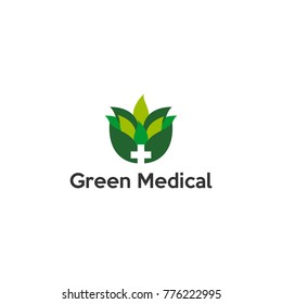 Green Medical Logo Stock Vector (Royalty Free) 776222995 | Shutterstock