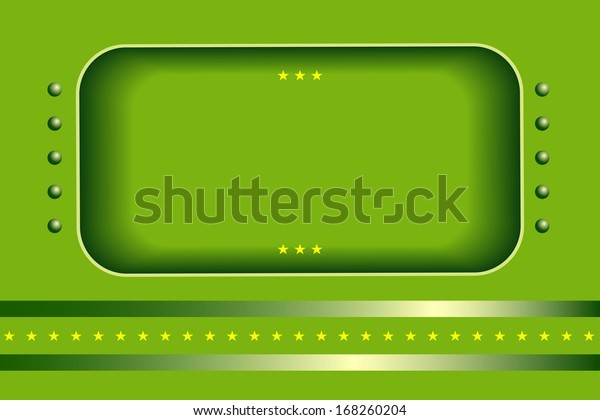 Green Military Frame Vector Illustration Stock Vector (Royalty Free ...