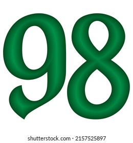 3,845 Number 98 Images, Stock Photos & Vectors | Shutterstock