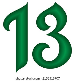 8,031 Thirteen number Images, Stock Photos & Vectors | Shutterstock