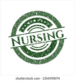 Green Nursing Rubber Seal Texture Stock Vector (Royalty Free ...