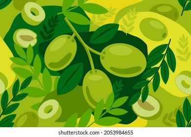 Rice Paddy Grain Elements Seamless Pattern Stock Vector (Royalty Free ...