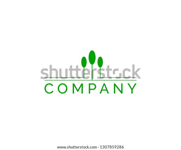 Green Park Logo Eco Park Vector Stock Vector (Royalty Free) 1307859286 ...