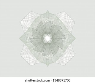 Green Passport Money Rosette Stock Vector (Royalty Free) 1348891703 ...