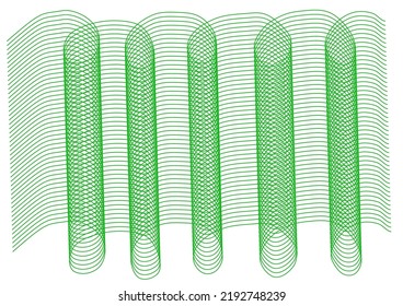 Green Path Abstract Vector Suitable Making Stock Vector (Royalty Free ...