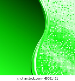Green Pixel Background Stock Vector (Royalty Free) 48081451 | Shutterstock