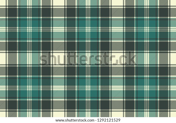 Green Plaid Fabric Texture Seamless Pattern Stock Vector (Royalty Free ...