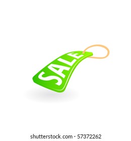 Green Price Tag Stock Vector (Royalty Free) 57372262 | Shutterstock