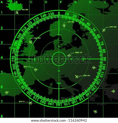 Simple Radar Grid Texture