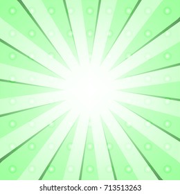 Green Radial Background Stock Vector (Royalty Free) 713513263 ...