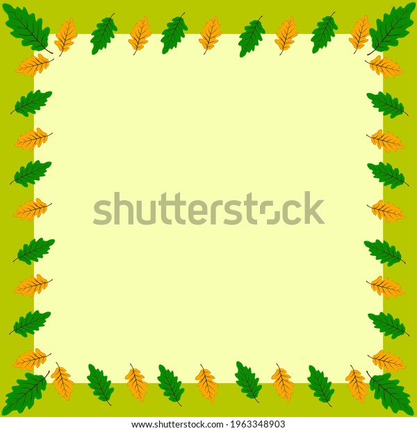Green Rectangular Grid Frame Surrounded By Stock Vector Royalty Free
